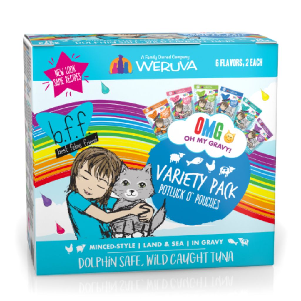BFF Cat OMG Potluck Variety Pack – PET PANTRY CANADA