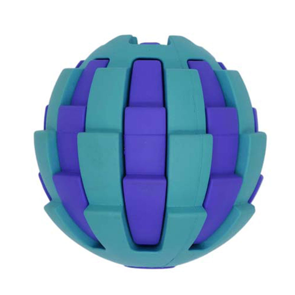 Budz Rubber Dog Toy Astro With Treat Hole 3" Yellow – PET PANTRY CANADA